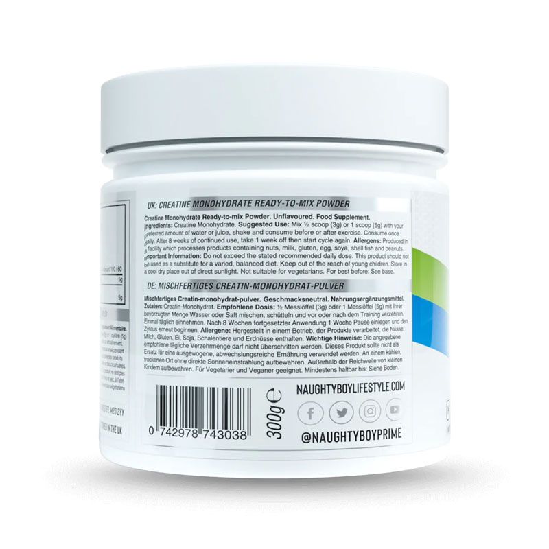 Prime Creatine Monohydrate 300g - Hi-Fit