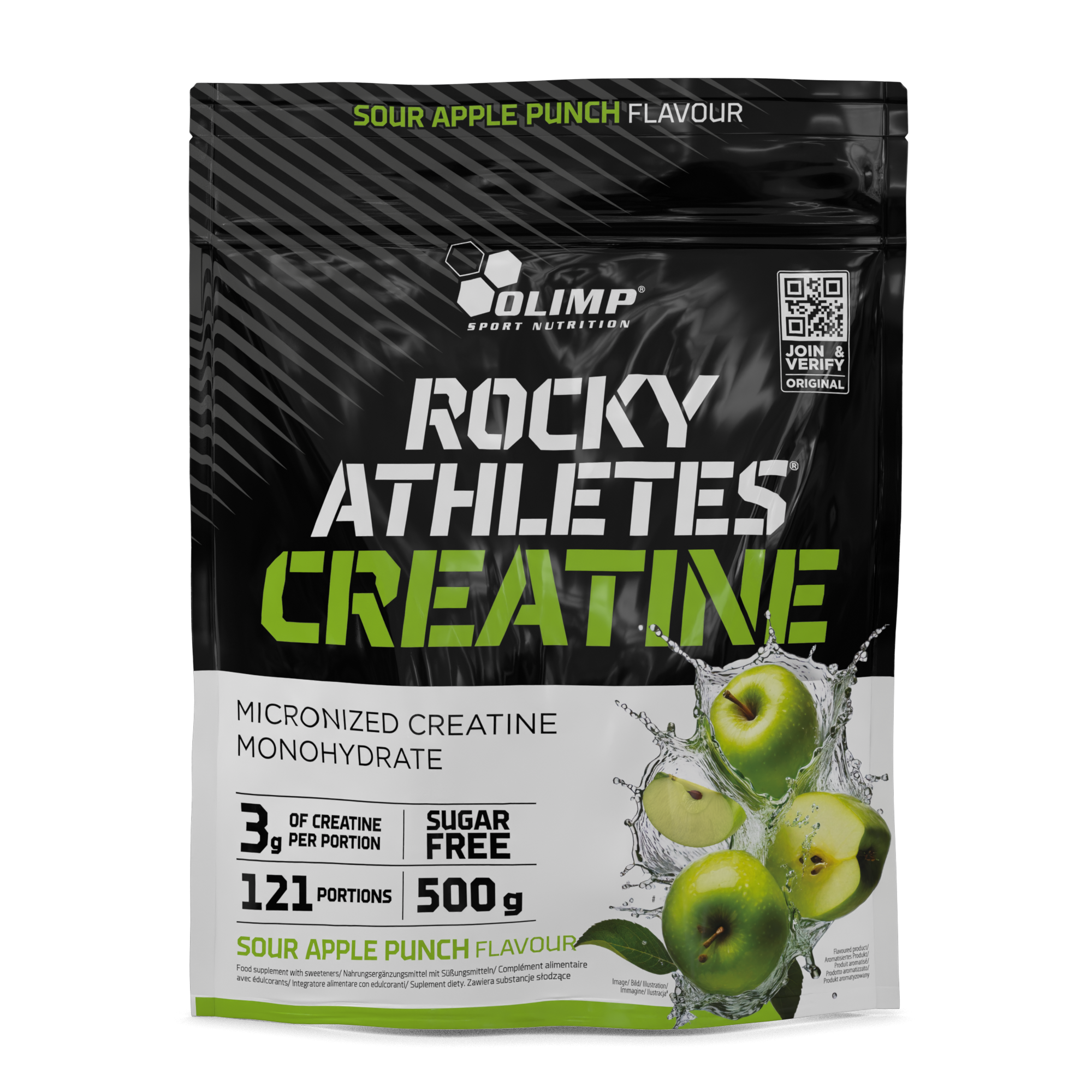 Rocky Athletes Creatine 500g BAG - Hi-Fit